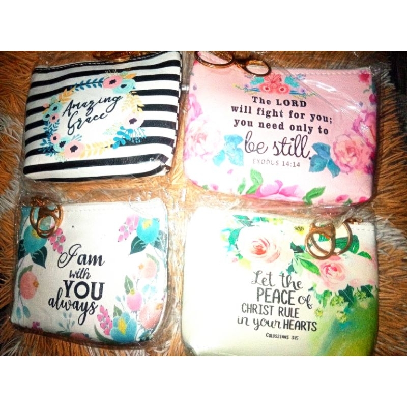 Coin Purse Wallet Bible Verse | Shopee Philippines