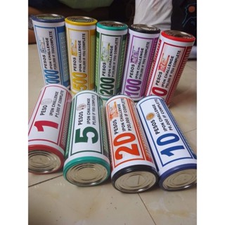 9inches Paper Bills Ipon Challenge Alkansya Coins Bill Ipon Challenge ...