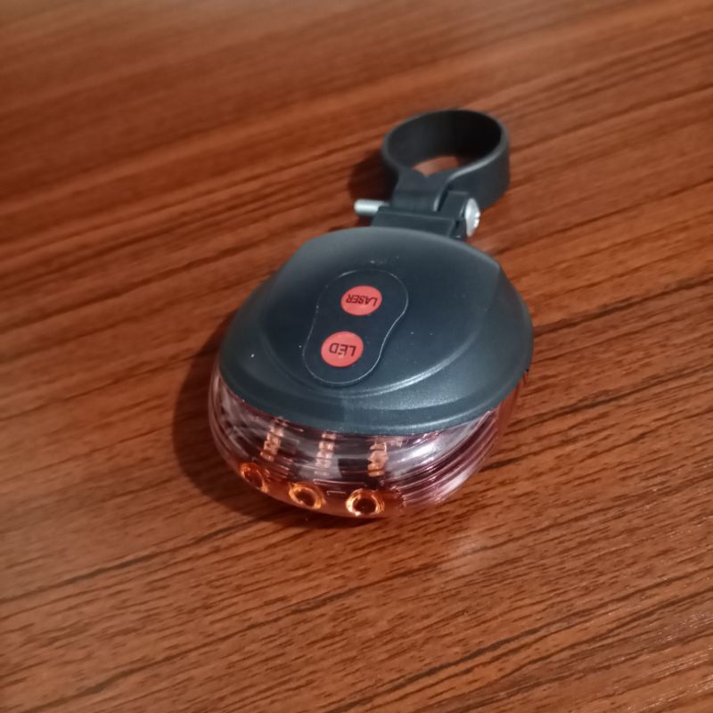 Preloved Bike Laser Light Blinking Light with Battery | Shopee Philippines
