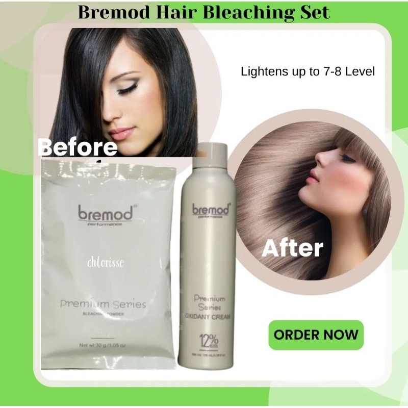 BREMOD Hair Bleaching Set Oxidizing Solution (12 %, 9%, 6%) and ...