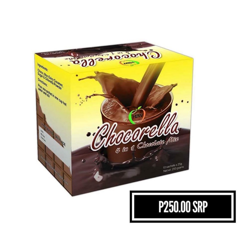 H2W Chocorella 4in1 Choco | Shopee Philippines