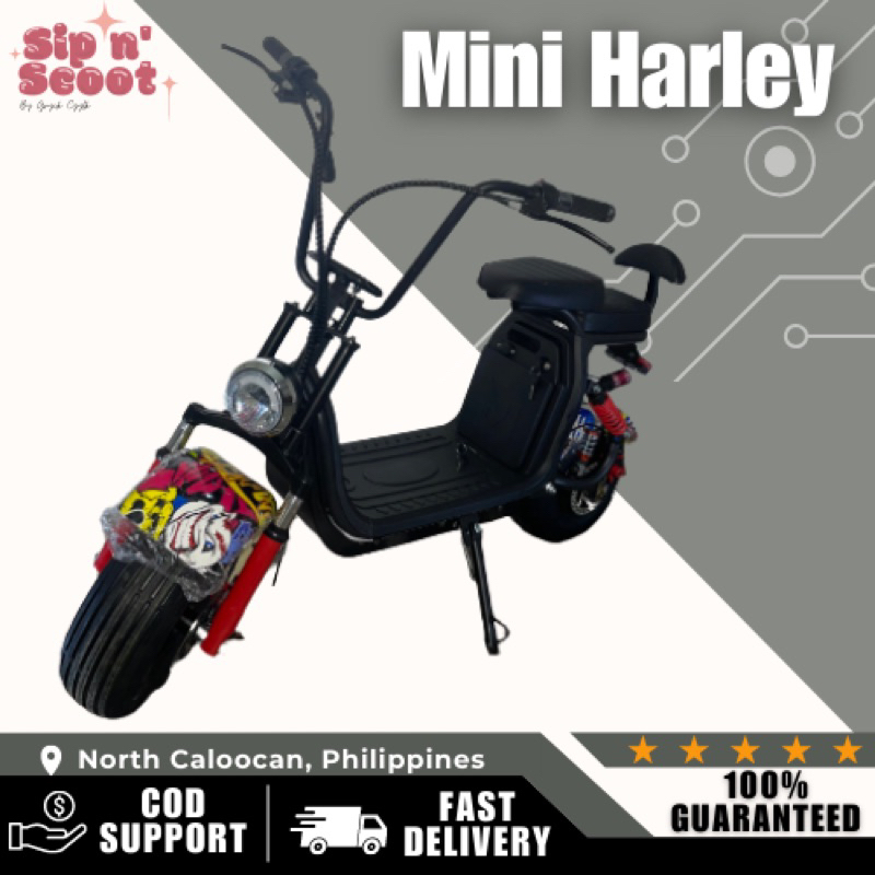 Mini Harley Electric Scooter | Shopee Philippines
