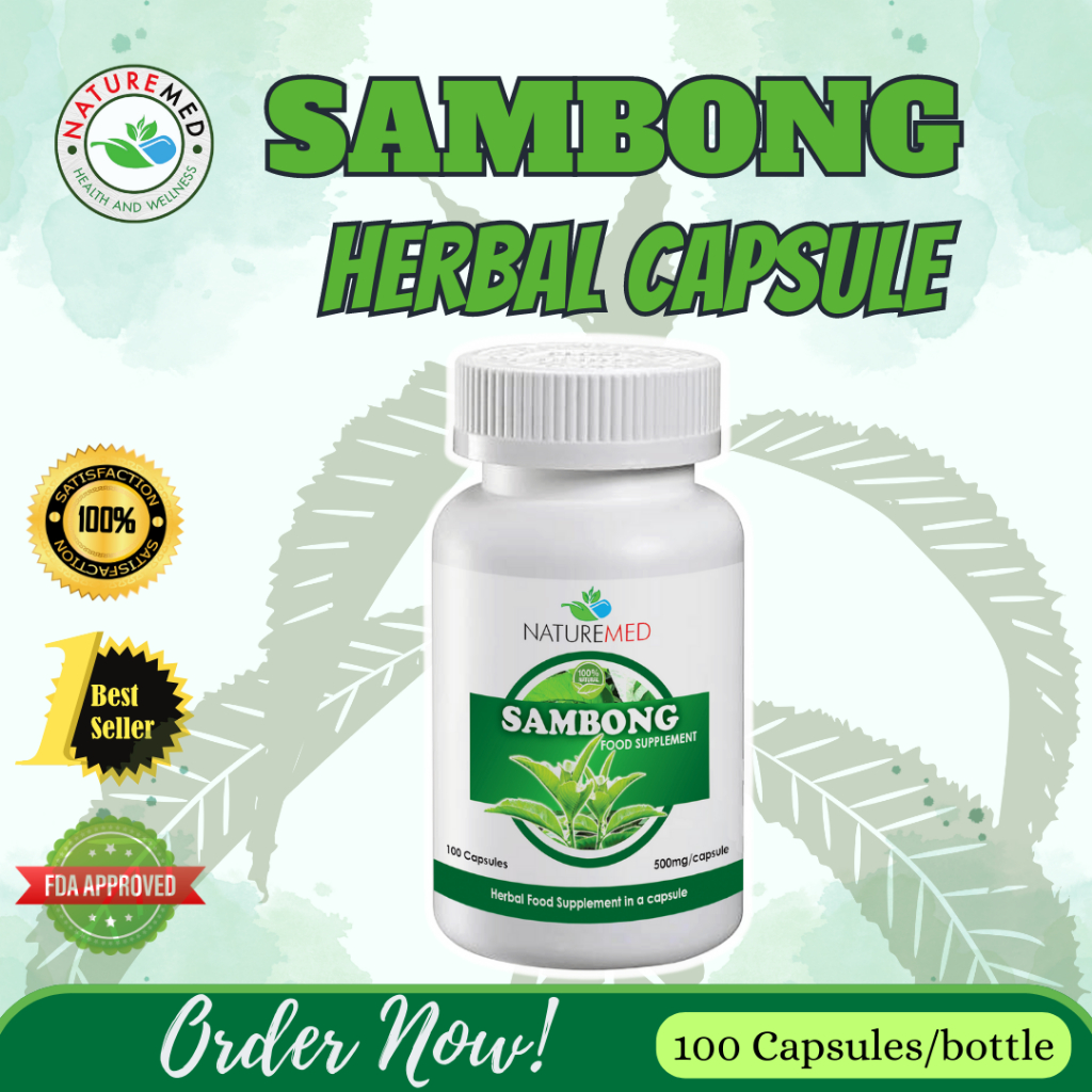 Sambong Herbal capsules/100 Capsules | Shopee Philippines