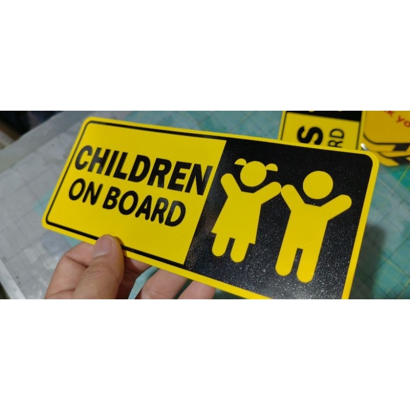 CHILDREN ON BOARD | KIDS ON BOARD | PREGNANT ON BOARD |vinyl sticker ...