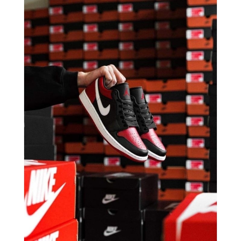 Original Air Jordan 1 Low Alternate Bread Toe | Shopee Philippines
