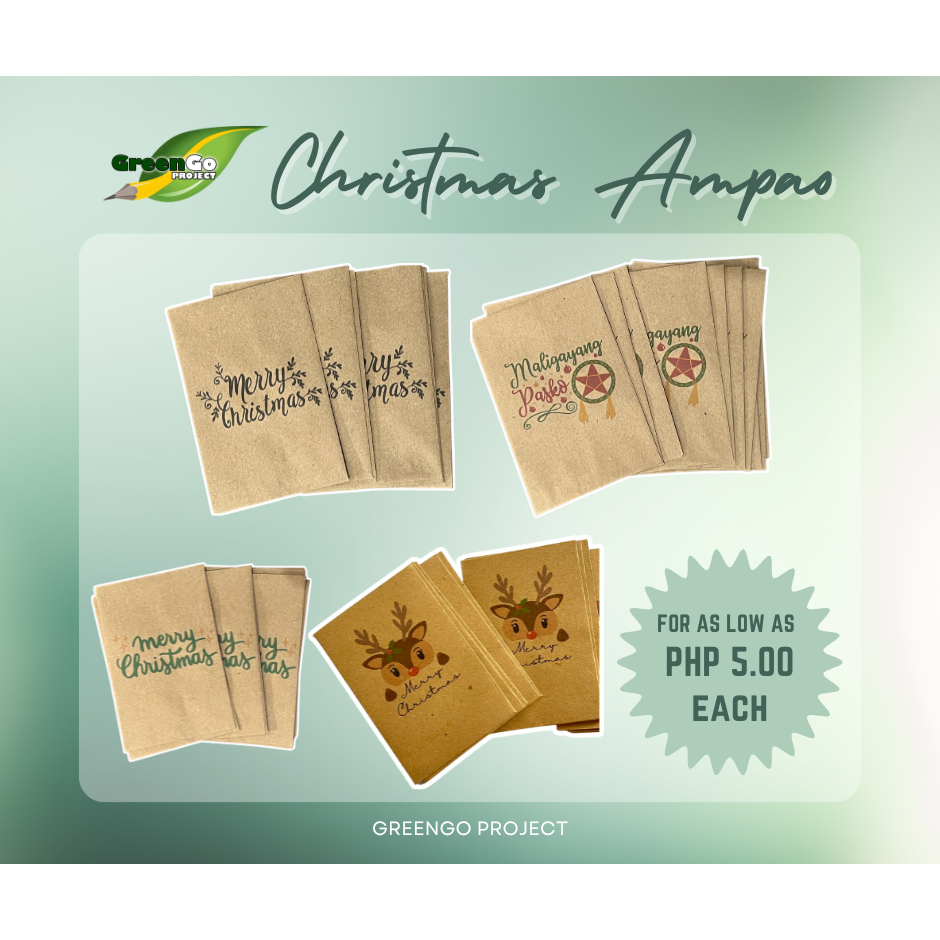 BIG CHRISTMAS AMPAO/ CUSTOMIZED AMPAO/ ANGPAO/ PINOY ANGPAO/ KRAFT ...