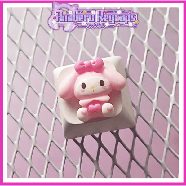 Sanrio Kuromi Melody Cinnamon Roll Flat Keycaps | Shopee Philippines