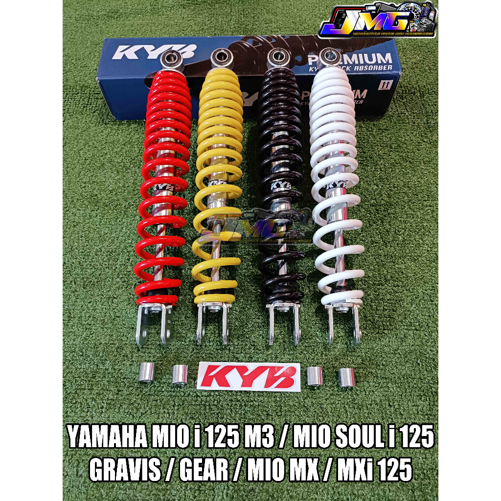 KYB REAR SHOCK ABSORBER 320MM YAMAHA MIO i 125 M3/MIO SOUL I 125/GEAR ...