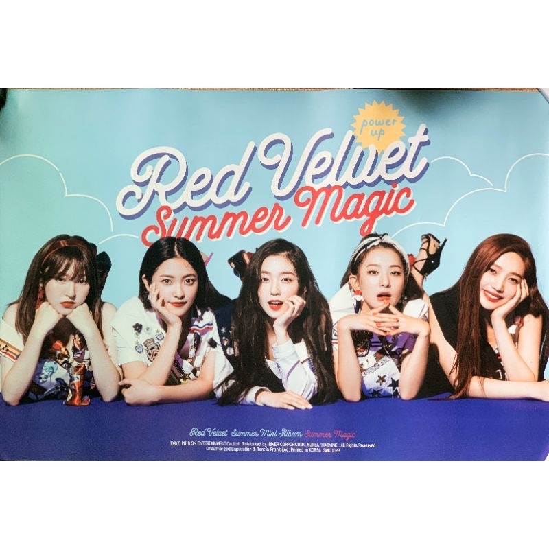 Official Red Velvet RV Summer Magic ReVe Festival Queendom Posters ...