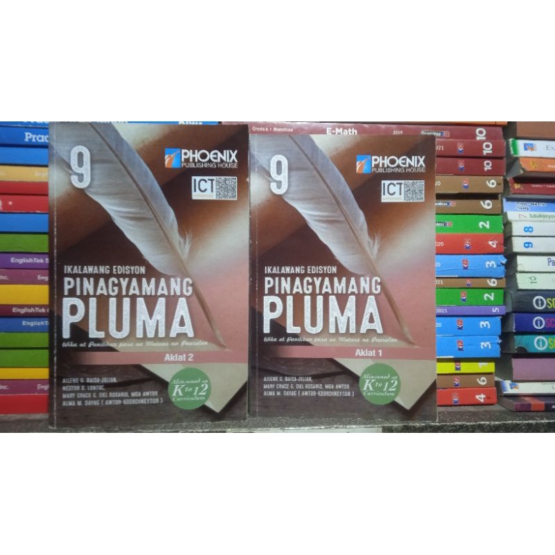 pluma grade 9 vol. 1 & 2 ( slightly use | Shopee Philippines