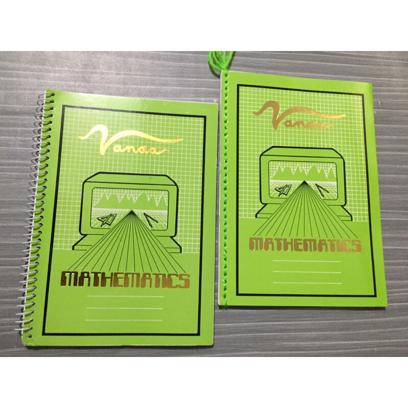 VANDA MATH GRAPHING NOTEBOOK Spiral and Yarn sold per piece | Shopee ...