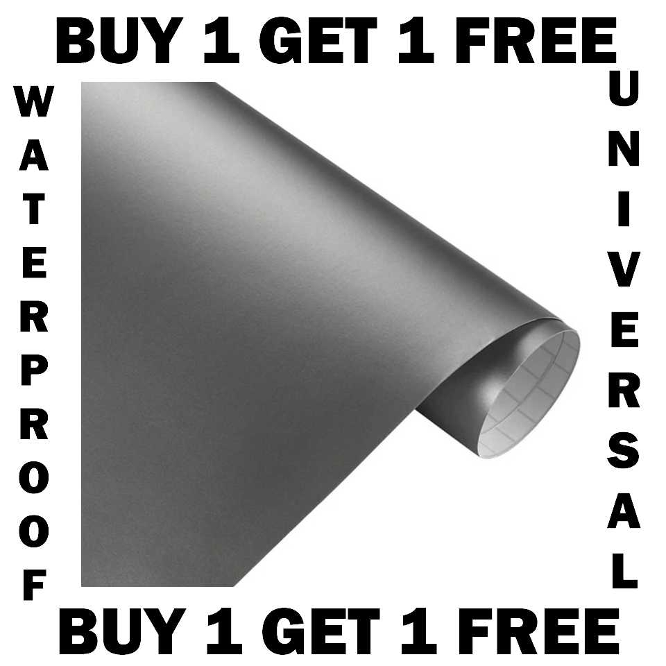 matte silver sticker buy 1 get 1 free motorcycle car motor stickers ...