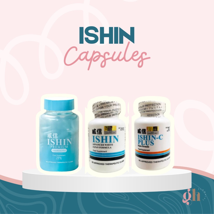 ISHIN ADVANCED WHITE JAPAN GLUTA | PREMIUM GLUTATHIONE | ISHIN-C ...
