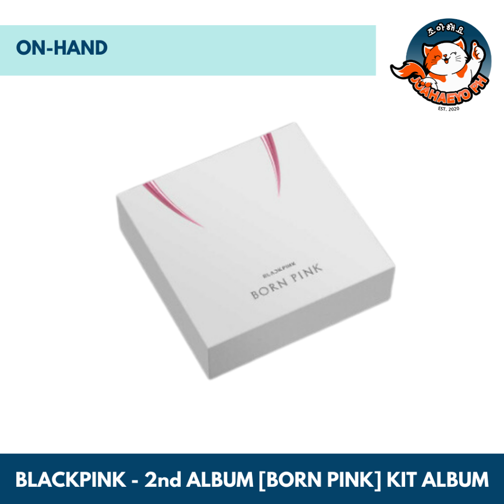 [ON-HAND] BLACKPINK - BORN PINK KiT ALBUM SEALED | Shopee Philippines