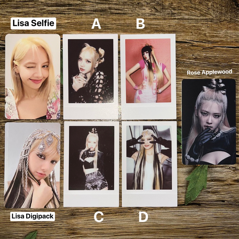 Born Pink Selfie Photocards, Instax Films & POB | Shopee Philippines