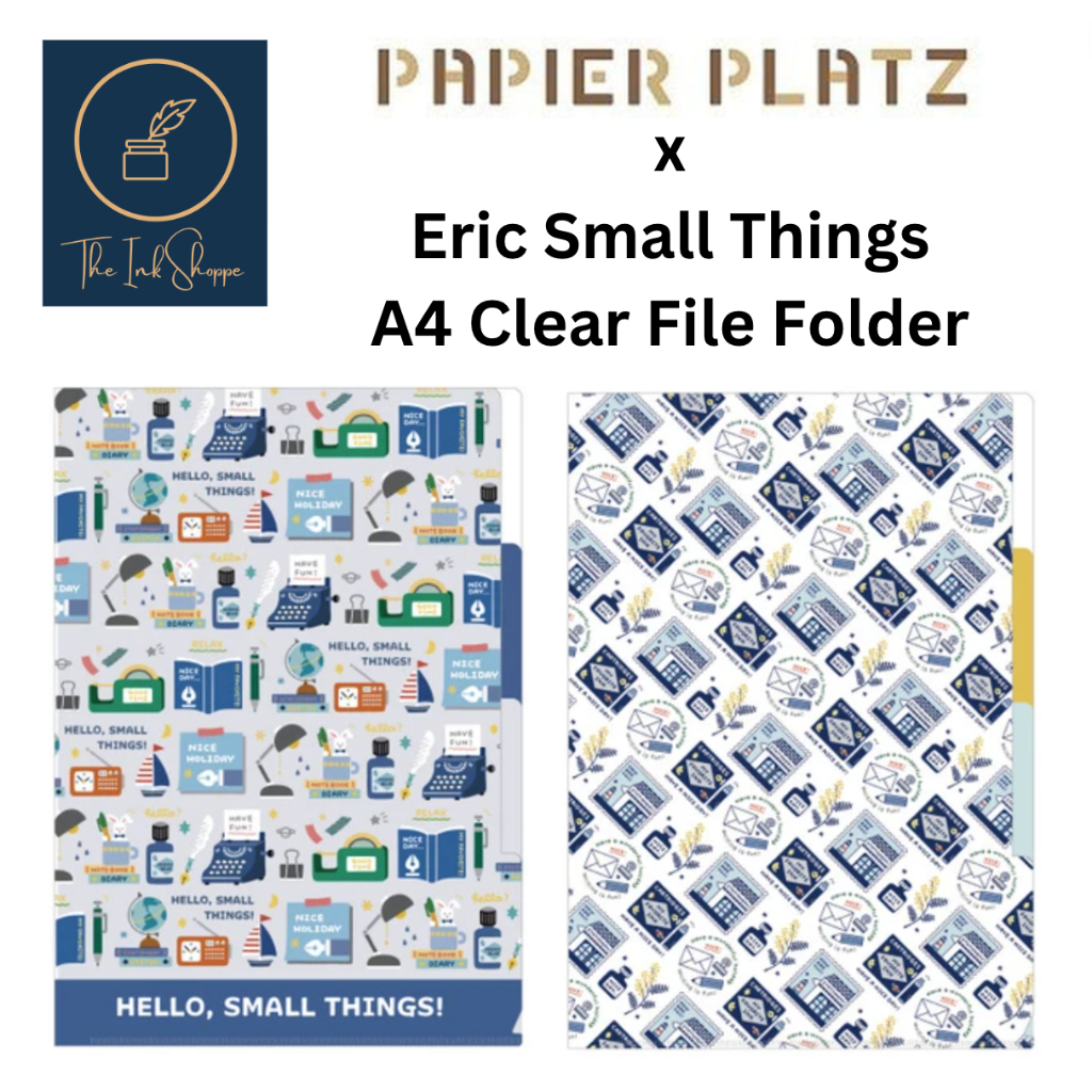Papier Platz x Eric A4 Clear File Folder | Shopee Philippines