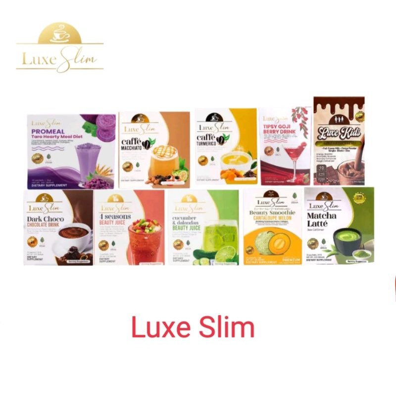 Luxe Slim Juice Coffee and Choco by Anna Magkawas ALL FLAVORS AVAILABLE ...