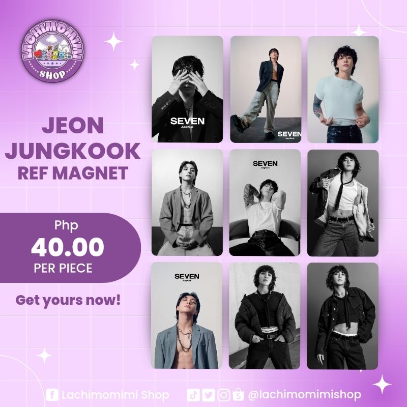 BTS Jungkook Ref Magnet | Shopee Philippines
