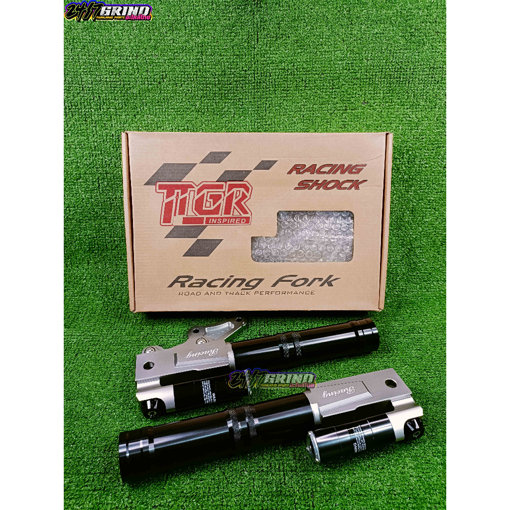 SUZUKI RAIDER 150 TTGR RACING FRONT SHOCK OUTTER TUBE ONLY BLACK MADE ...