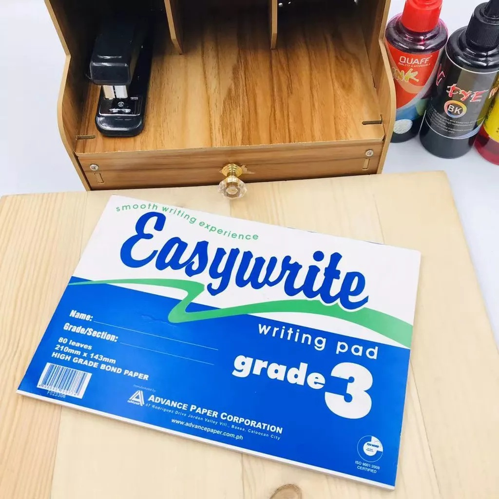 Easywrite Writing Pad Paper Grade 1-4, 1/2 Crosswise Quiz Pad and ...