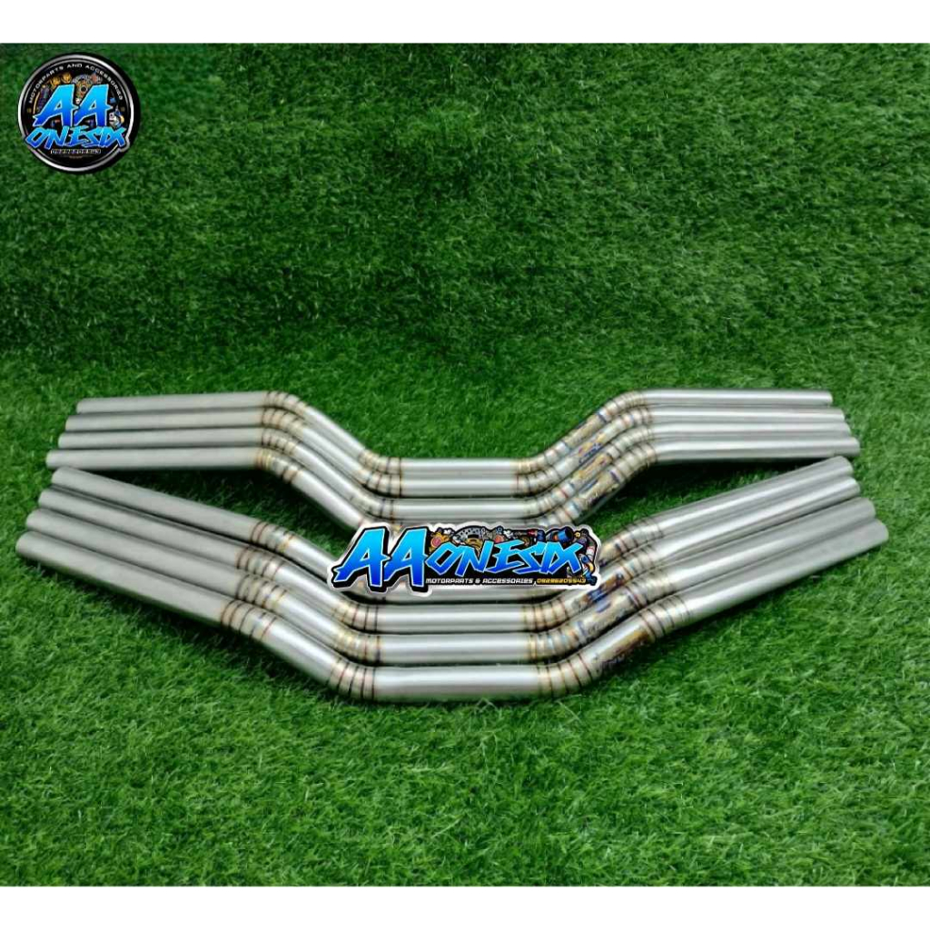 MU FAC HANDLE BAR TITANIUM WITH EMBLEM NMAX V1 / NMAX V2 / PCX 150 ...
