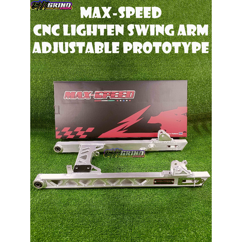 MAX SPEED LIGHTEN SWING ARM PROTOTYPE ADJUSTABLE PLUS 3 HONDA WAVE ...