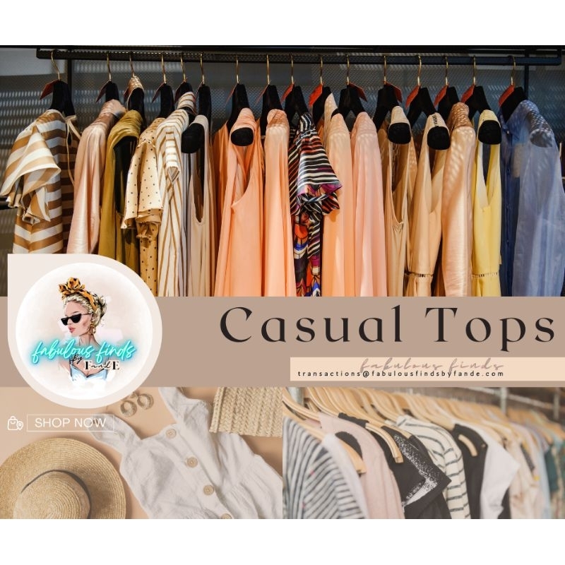 CASUAL TOPS COLLECTION LINK ONLY | Shopee Philippines