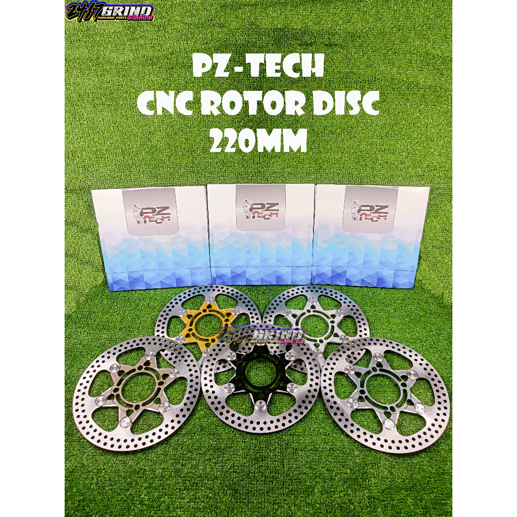 PZ TECH CNC FLOATING DISC 220MM UNIVERSAL MIO / CLICK / BEAT / WAVE ...