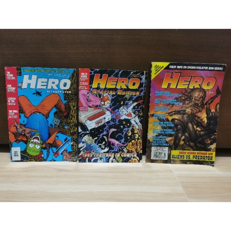 Hero Illustrated Magazine Set Issues 2,22 and Special Edition | Shopee ...