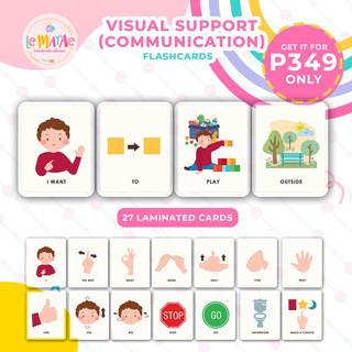 VISUAL SUPPORT COMMUNICATIONS FLASHCARDS SPEECH THERAPY FLASHCARDS ...