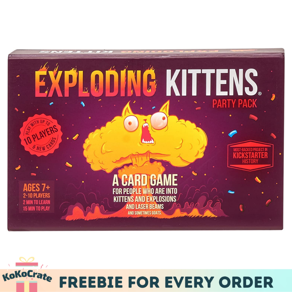Exploding kittens party pack Fun Activity Game | Shopee Philippines