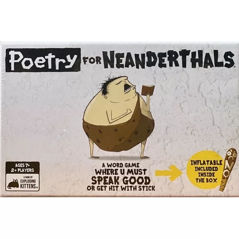 POETRY FOR NEANDERTHALS CARD GAME | Shopee Philippines
