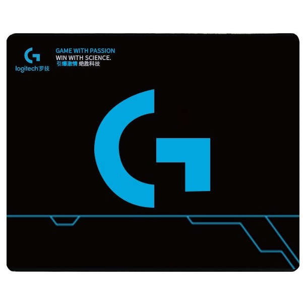 Logitech Gaming Mouse Pad Small Size 25cm x 20cm Anti-fraying stitched ...