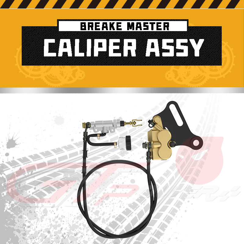 REAR BRAKE MASTER CALIPER ASSY XRM110 / XRM125 REAR CALIPER WITH REAR ...