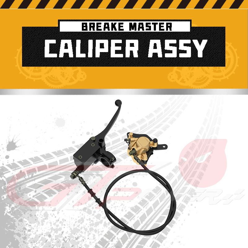 FRONT BRAKE MASTER CALIPER ASSY XRM125 TRINITY FRONT CALIPER WITH BRAKE ...