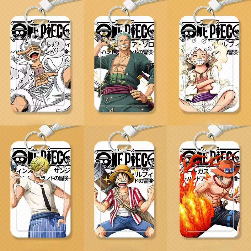One Piece Monkey·D·Luffy Gear 5th Zoro card holder id card case ...