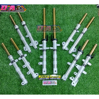 JRP LIGHTEN FRONT SHOCK ASSEMBLY GOLD SERIES FOR HONDA CLICK 125 / 150 / BEAT Fi / BEAT CARB ...