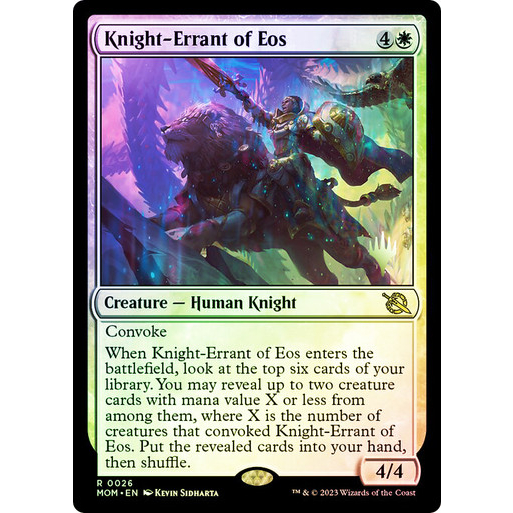 Magic the Gathering | Knight-Errant of Eos | Shopee Philippines