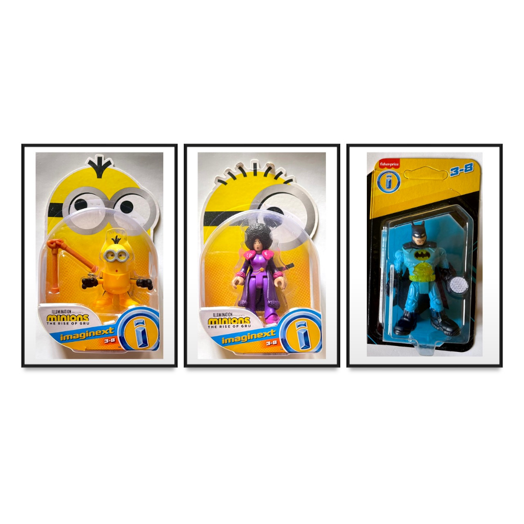 Imaginext - DC S Friends - Minions - Belle Bottom, Kung Fu Kevin ...