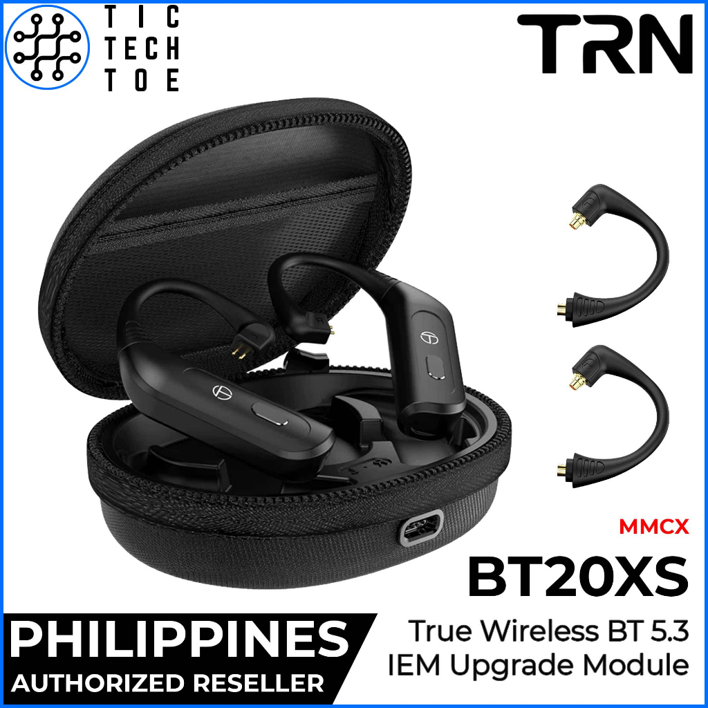 TRN BT20XS True Wireless Sweat Resistant Bluetooth 5.3 AAC/SBC Upgrade Module for IEM Earphones ...