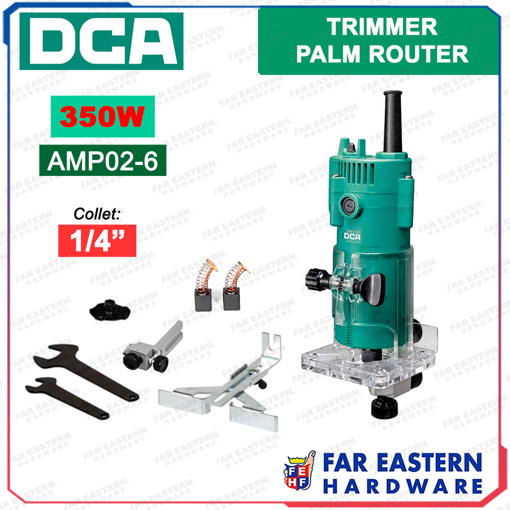 DCA Trimmer Palm Router 1/4" 350W AMP02-6 | Shopee Philippines