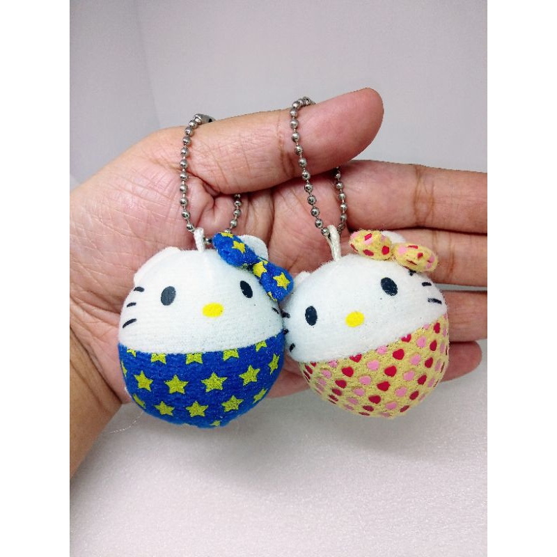 Hello Kitty Sanrio Mini Plush Keychains | Shopee Philippines