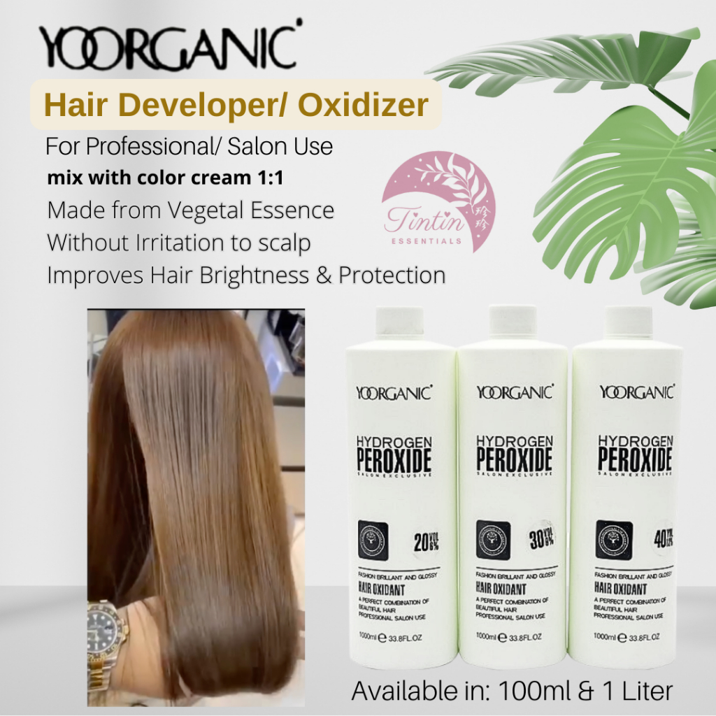 Yoorganic Hair Developer/ Oxidizer Hydrogen Peroxide | Shopee Philippines