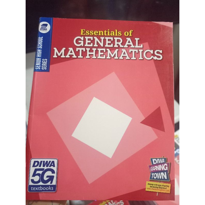 ESSENTIALS OF GENERAL MATHEMATICS (DIWA) | Shopee Philippines