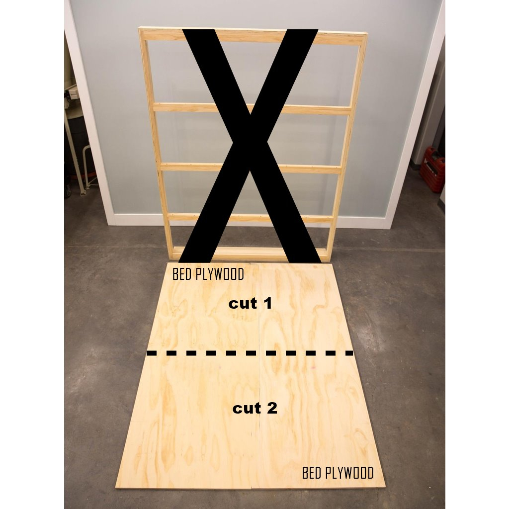 BED SUPPORT PLYBOARD PLYWOOD 1/4 , 1/2 , 3/4 (king size) (queen size ...