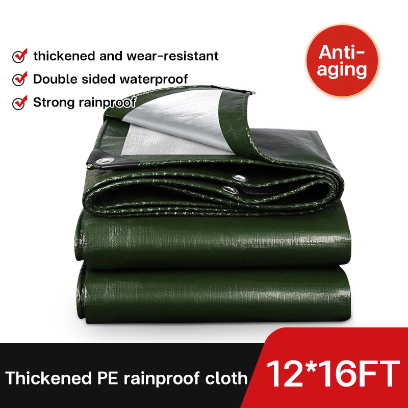 Trapal waterproof makapal Canopy heavy duty outdoor portable tarpaulin ...