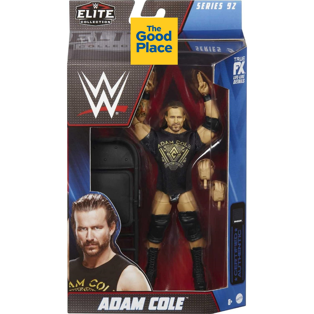 MATTEL WWE Elite Collection Series 92 Adam Cole Figure With Accessories ...
