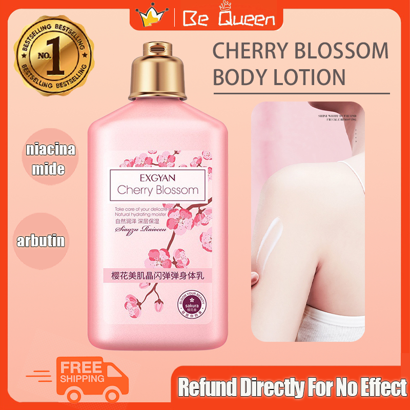 260ML Japan Sakura Whitening Body Lotion Cherry Blossom Moisturizing Anti-Aging Skin Care Lotion ...
