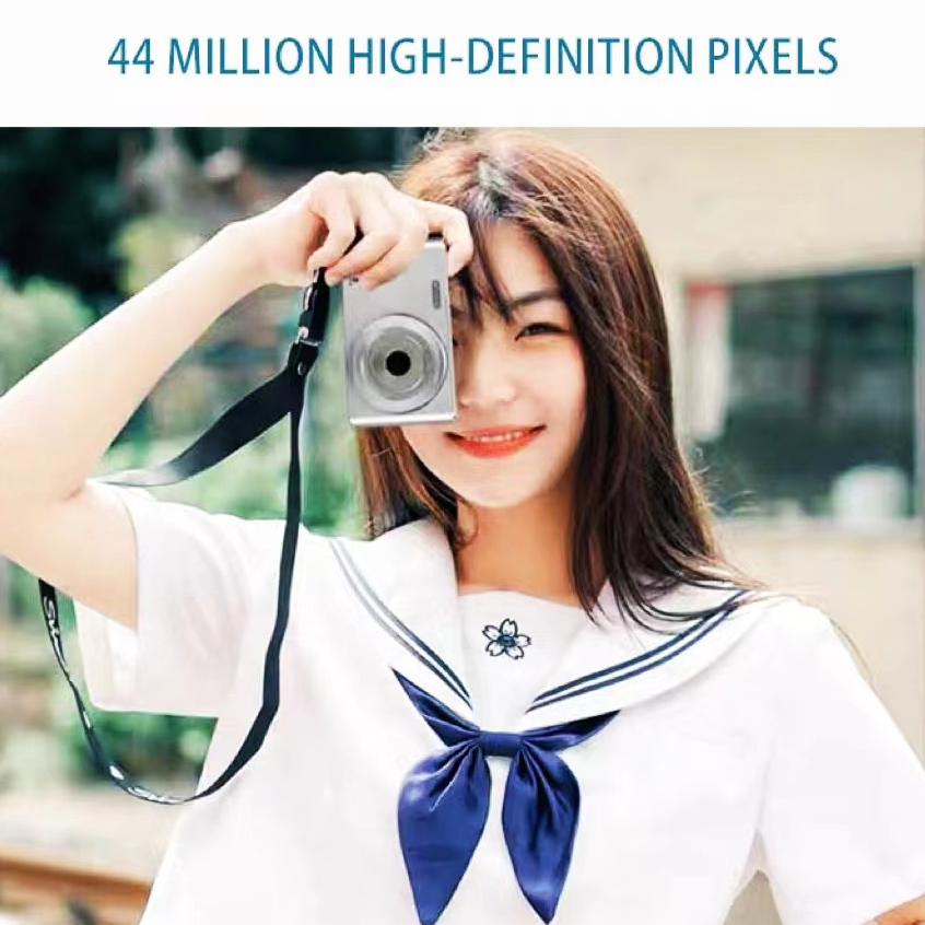 【SD card for free】4k HD camera digital selfie camera Mini Pocket ...