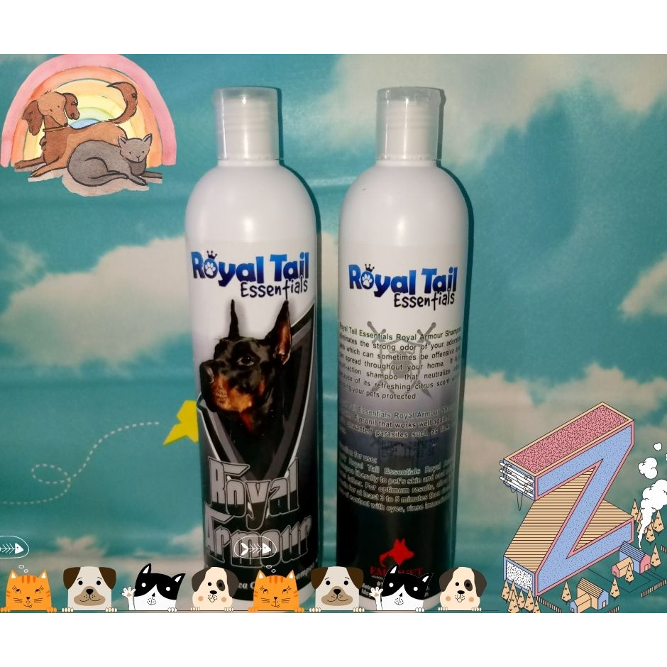 Royal Tail Essentials Royal Armour Tick and Flea Control Shampoo For ...